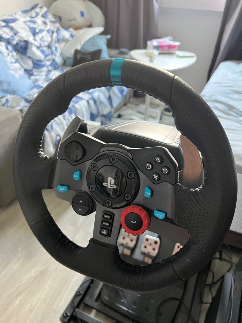 Logitech G29 Steering Wheel with Stand, Video Gaming, Gaming ...