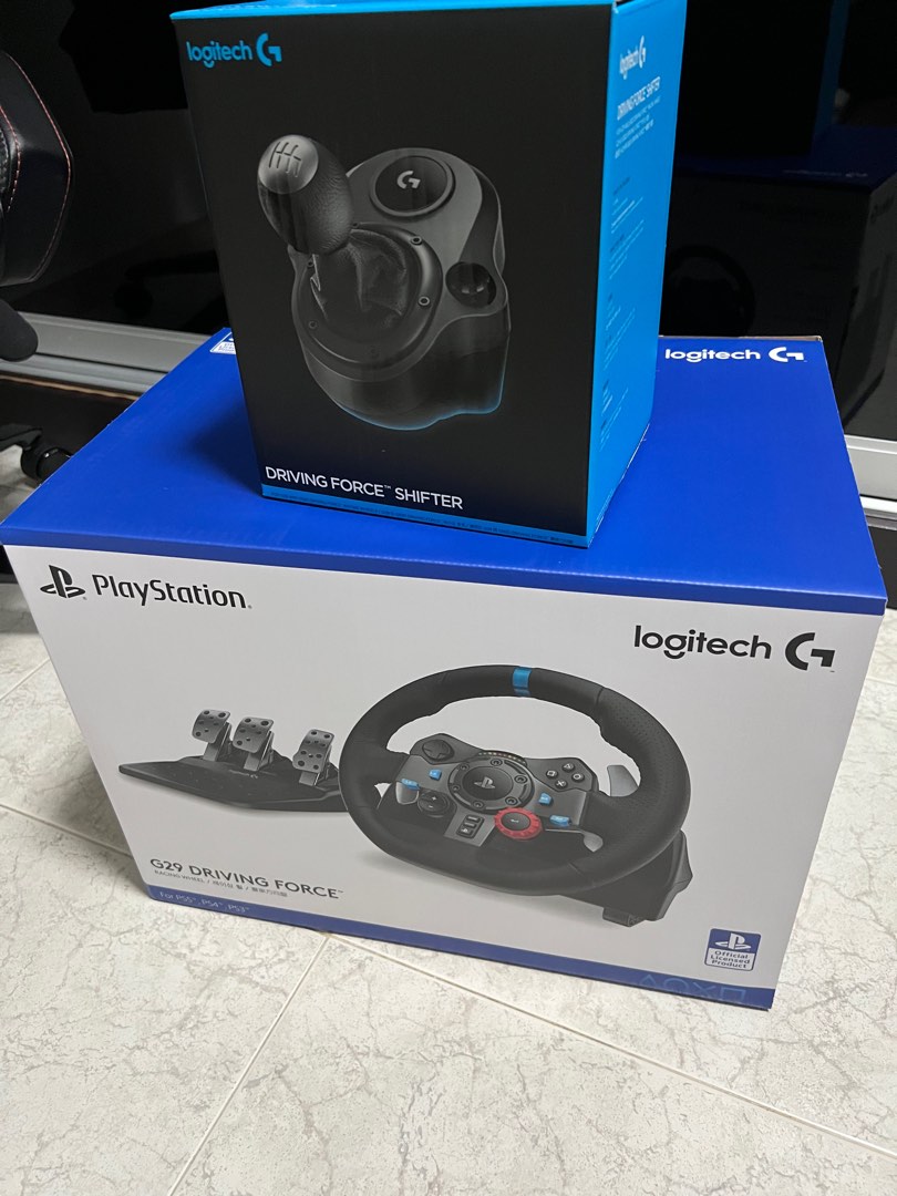 Logitech G29 With Shifter, Video Gaming, Gaming Accessories ...