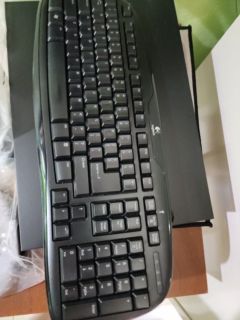 Logitech keyboard usb connection, Computers & Tech, Parts & Accessories ...