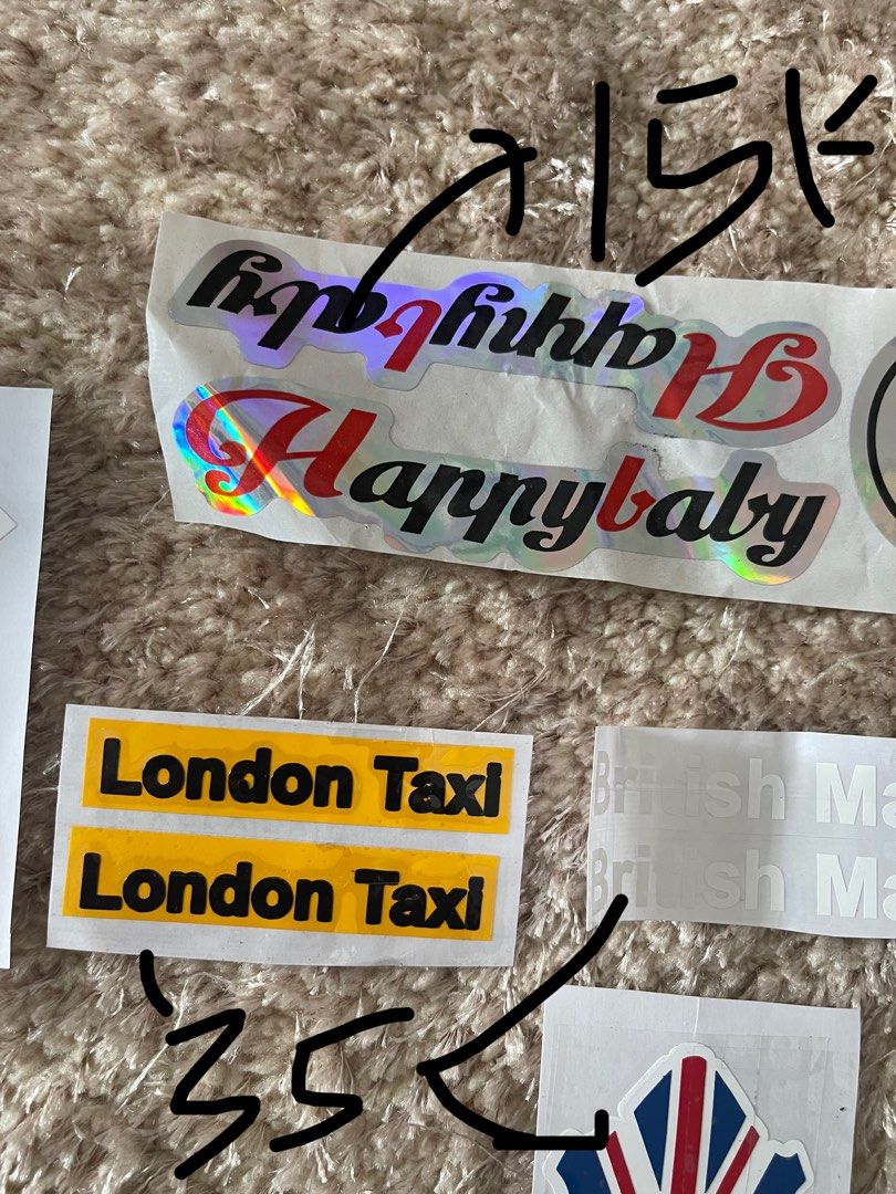 LONDON TAXI STICKER STIKER SEPEDA MAHAL MEWAH DR UK INGGRIS BIKE ...