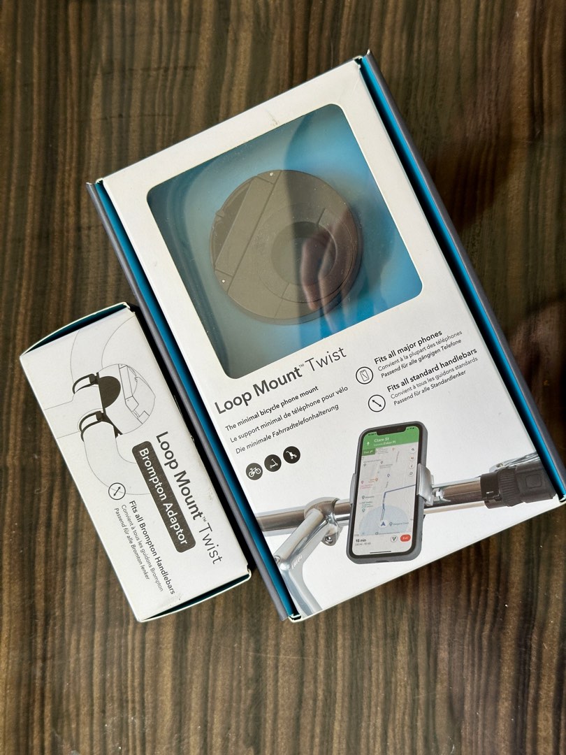 Loop Mount Twist + Brompton Adapter, Sports Equipment, Bicycles & Parts, Parts & Accessories on ...