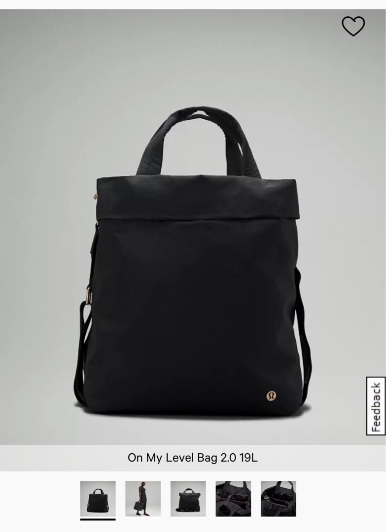 BNWT Lululemon On My Level Bag 2.0 19L, Women's Fashion, Bags & Wallets ...