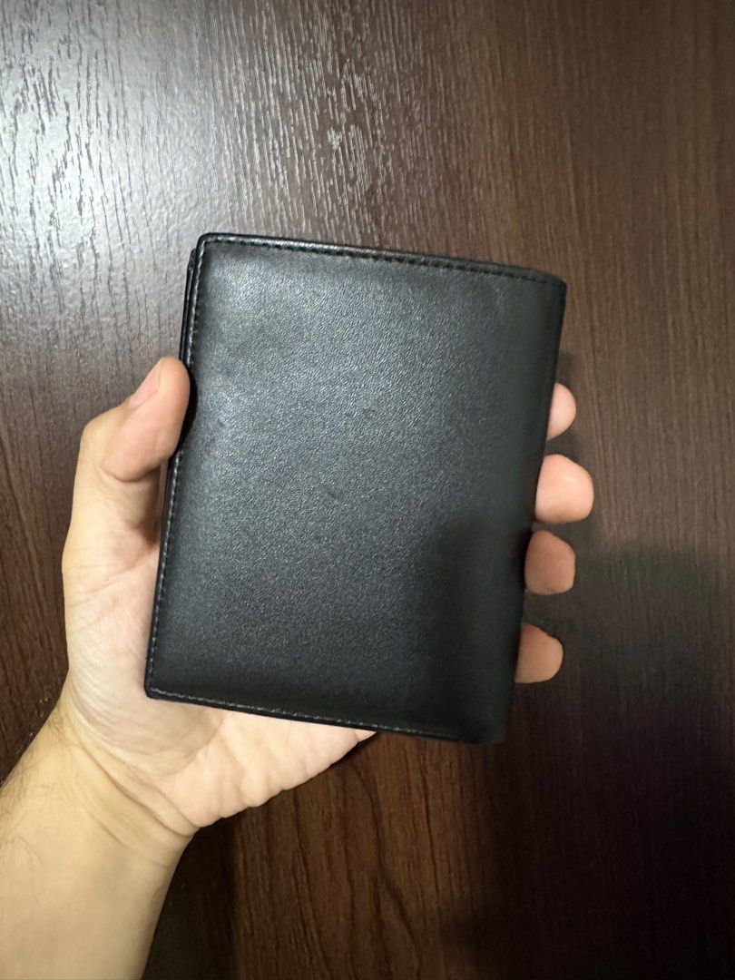 *Marithe Francois Girbaud Bifold Wallet (Black)*, Men's Fashion ...