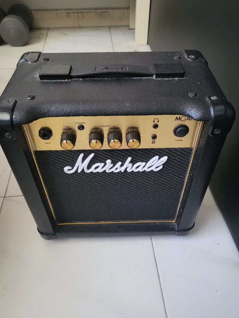 Marshall MG10G 10W Guitar Combo Amplifier, Audio, Soundbars, Speakers & Amplifiers on Carousell