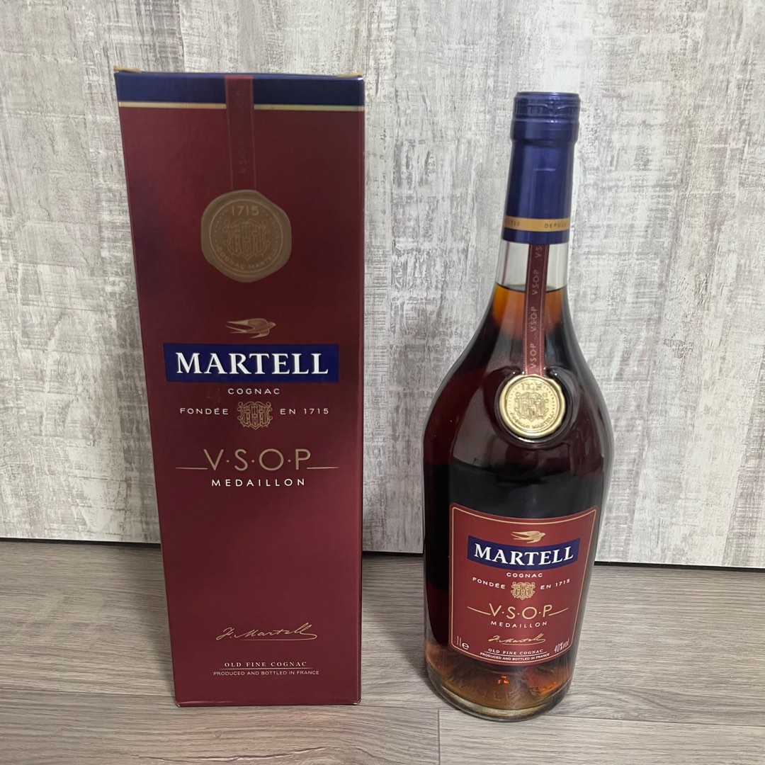 Martell VSOP 1L, Food & Drinks, Beverages on Carousell