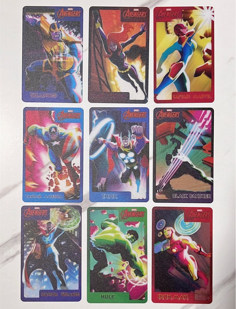 Marvel Collectible Cards | CPCM, Hobbies & Toys, Toys & Games on Carousell