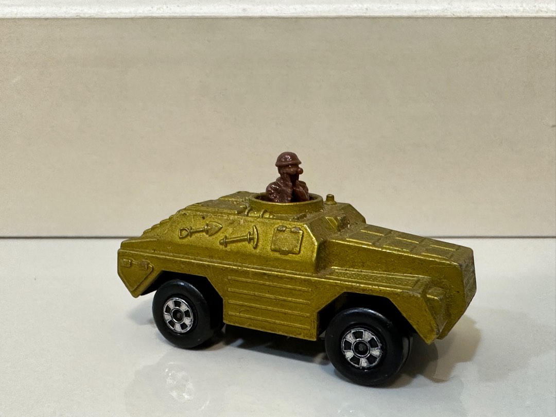 Matchbox Rolamatics no.28 Stout Military Vehicle in Gold!!!, Hobbies ...