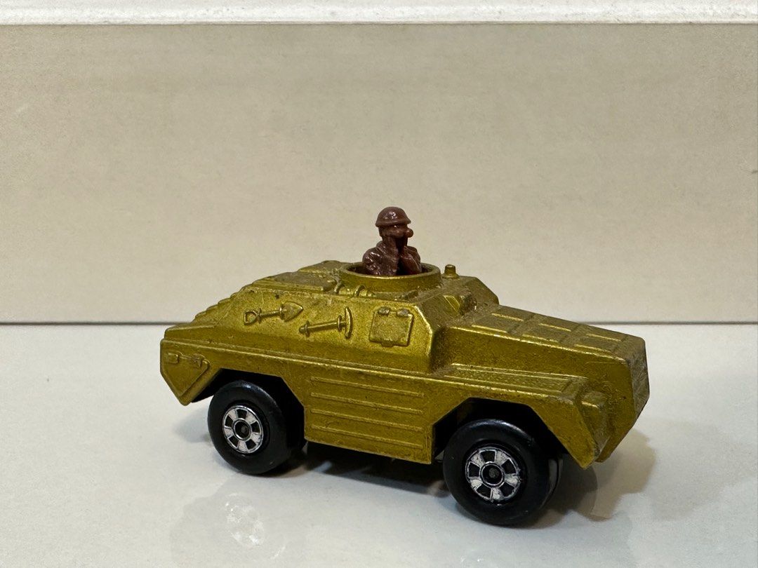 Matchbox Rolamatics No.28 Stout Military Vehicle in Gold!!!, Hobbies ...