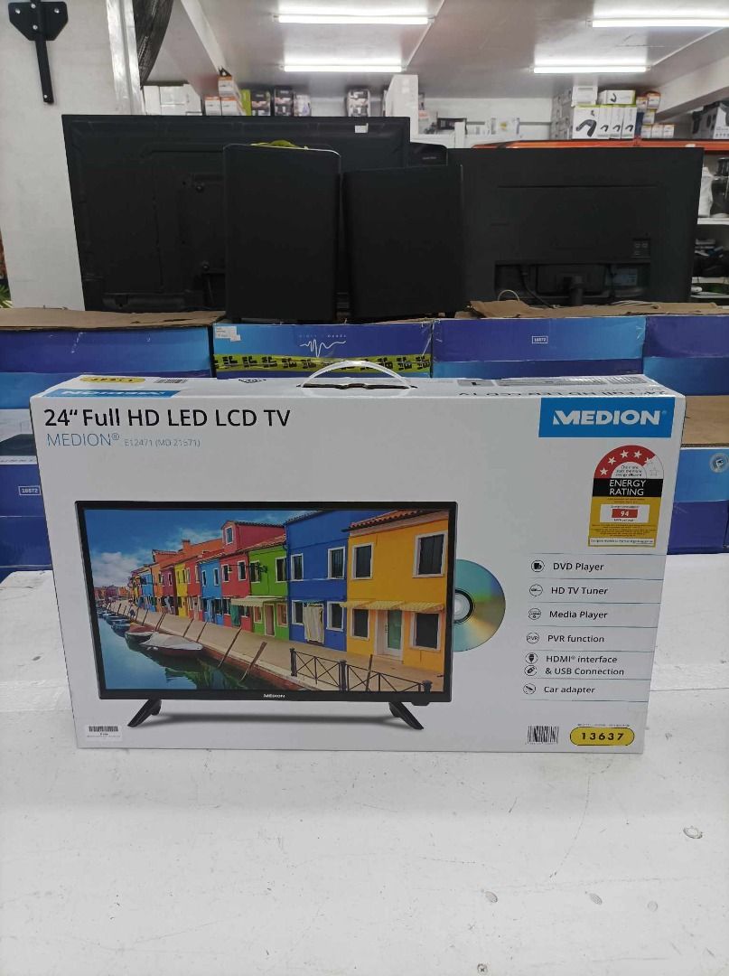 Medion Full HD LED LCD TV with DVD Player, TV & Home Appliances, TV ...