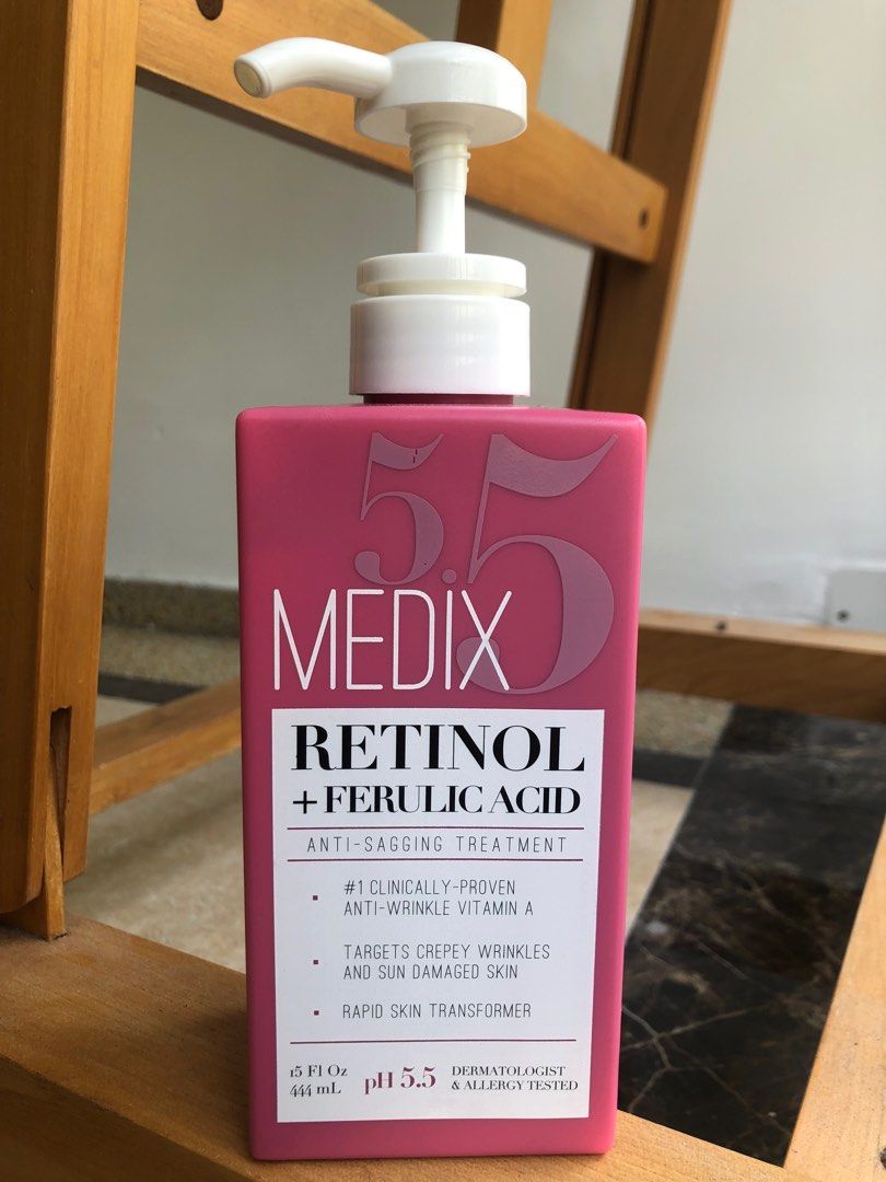 Medix 5.5 Retinol & Ferulic Acid Cream, Beauty & Personal Care, Bath & Body, Body Care on Carousell