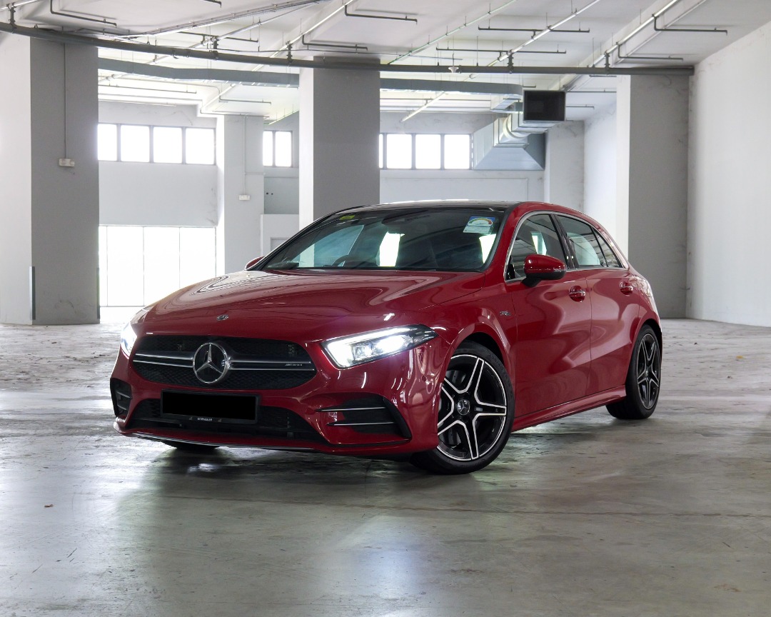 Mercedes-Benz AMG A-Class Saloon A35 AMG 4MATIC Premium Plus (A), Cars ...