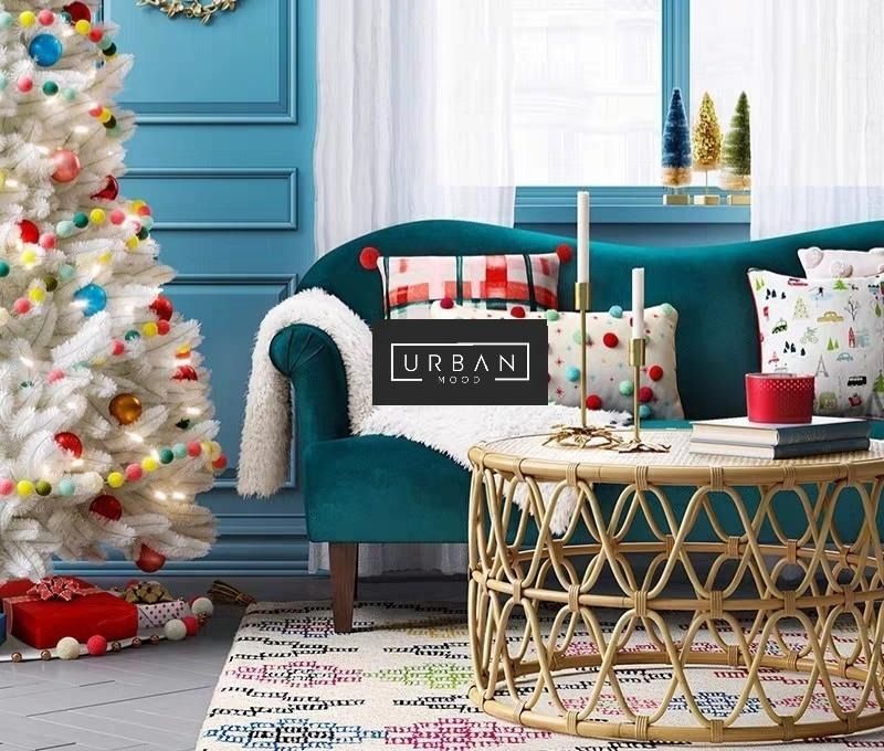 MERRITH Rattan Accent Coffee Table, Furniture & Home Living, Furniture ...