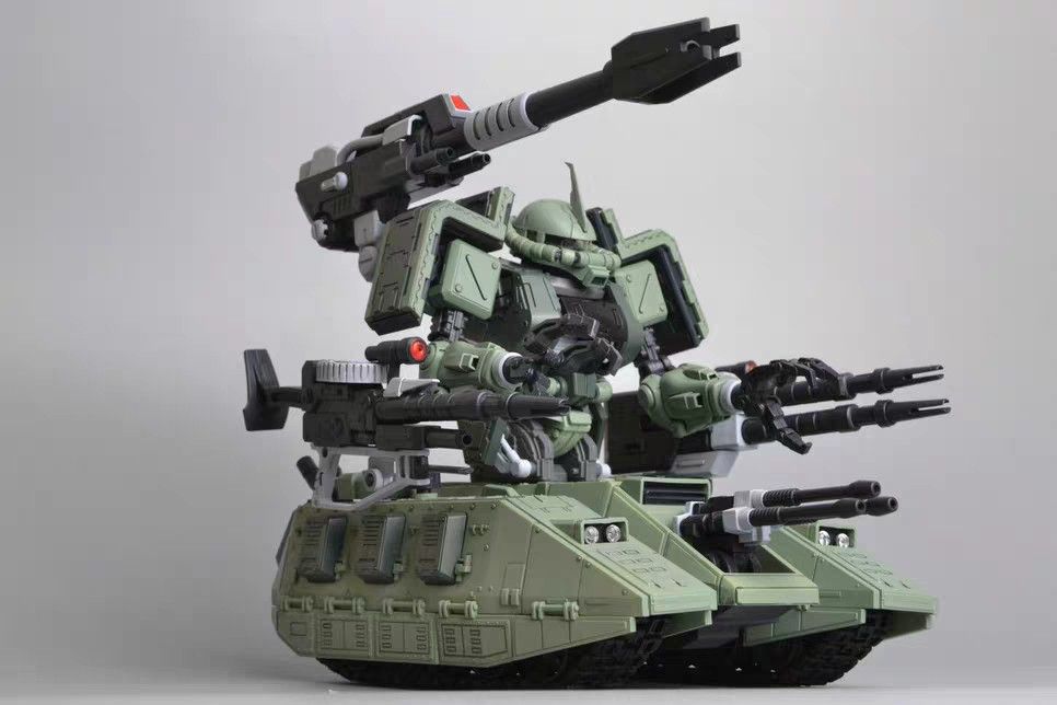 MG GUNDAM ZAKU TANK 1/100 BY MOTOR KING, Hobbies & Toys, Toys & Games ...