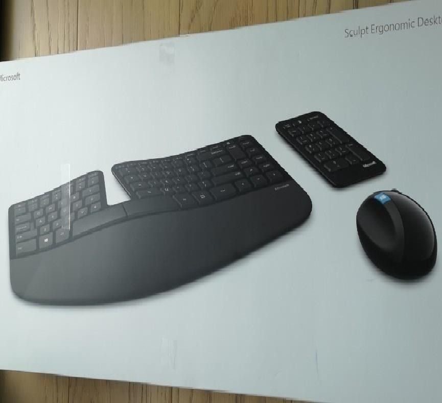 Microsoft Sculpt Ergo Keyboard and Mouse set, Computers & Tech, Parts ...