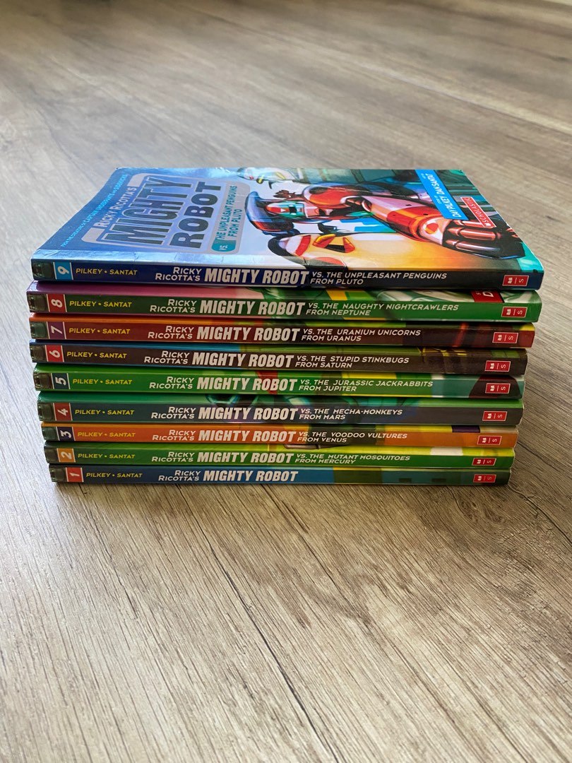 Mighty Robot book 1 - 9, Hobbies & Toys, Books & Magazines, Children's ...