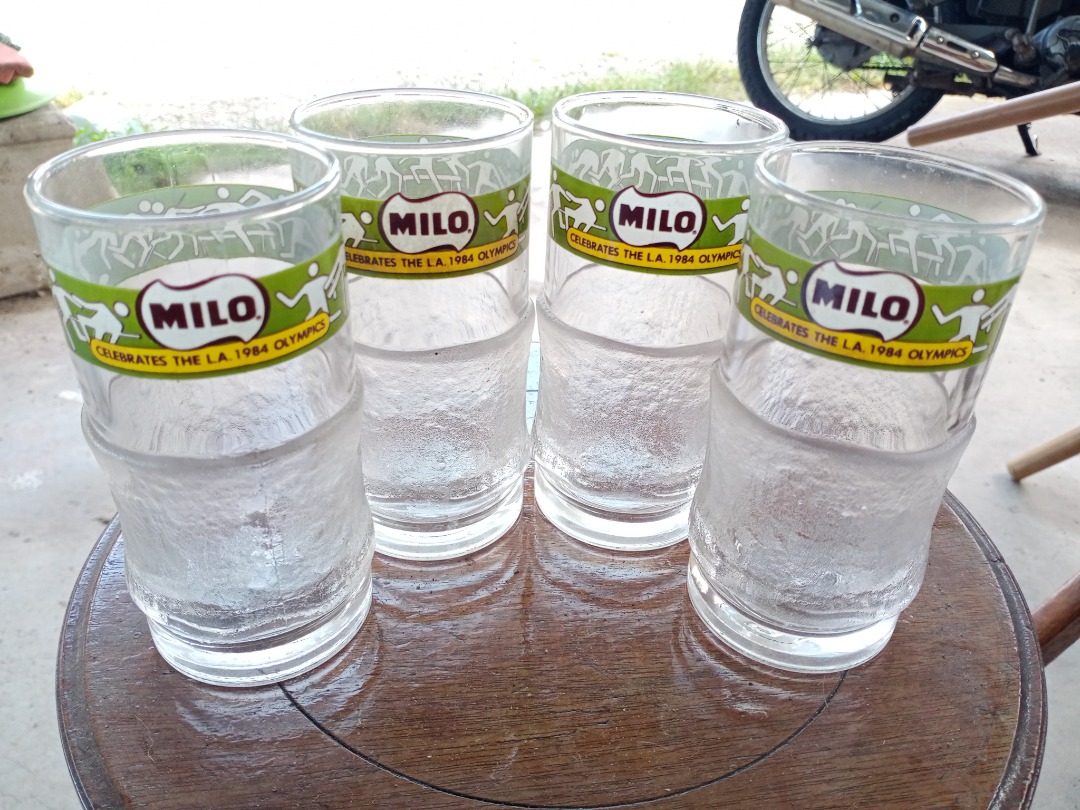 Milo vintage cawan lama milo malaya antik 1984 olimpik olympic, Hobbies ...