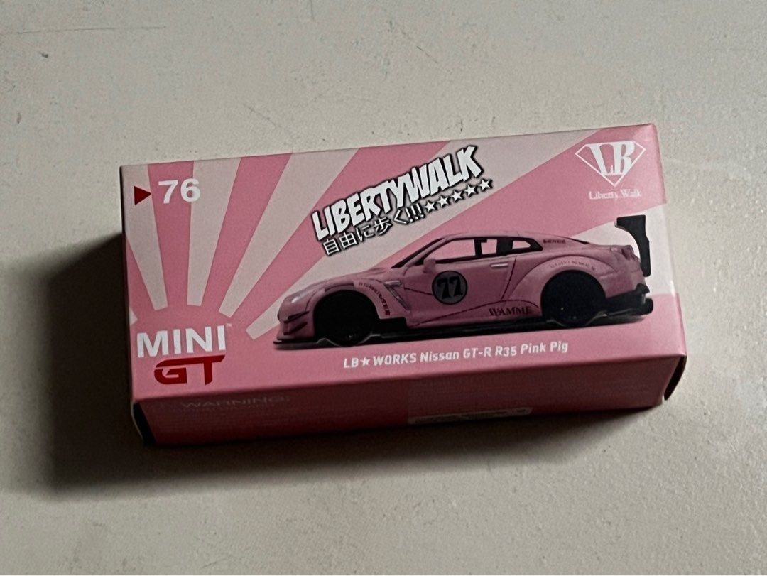 MINI GT | PINK PIG | C8R| TARMAC WORKS HUARAY R, Hobbies & Toys, Toys ...