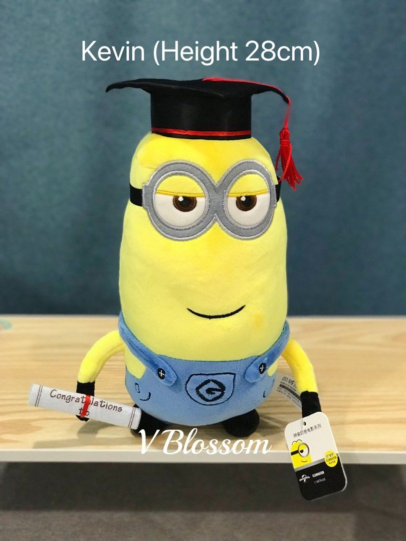 Minion Graduation Bear Plush Toy Graduation Gift modified by AUTHENTIC ...
