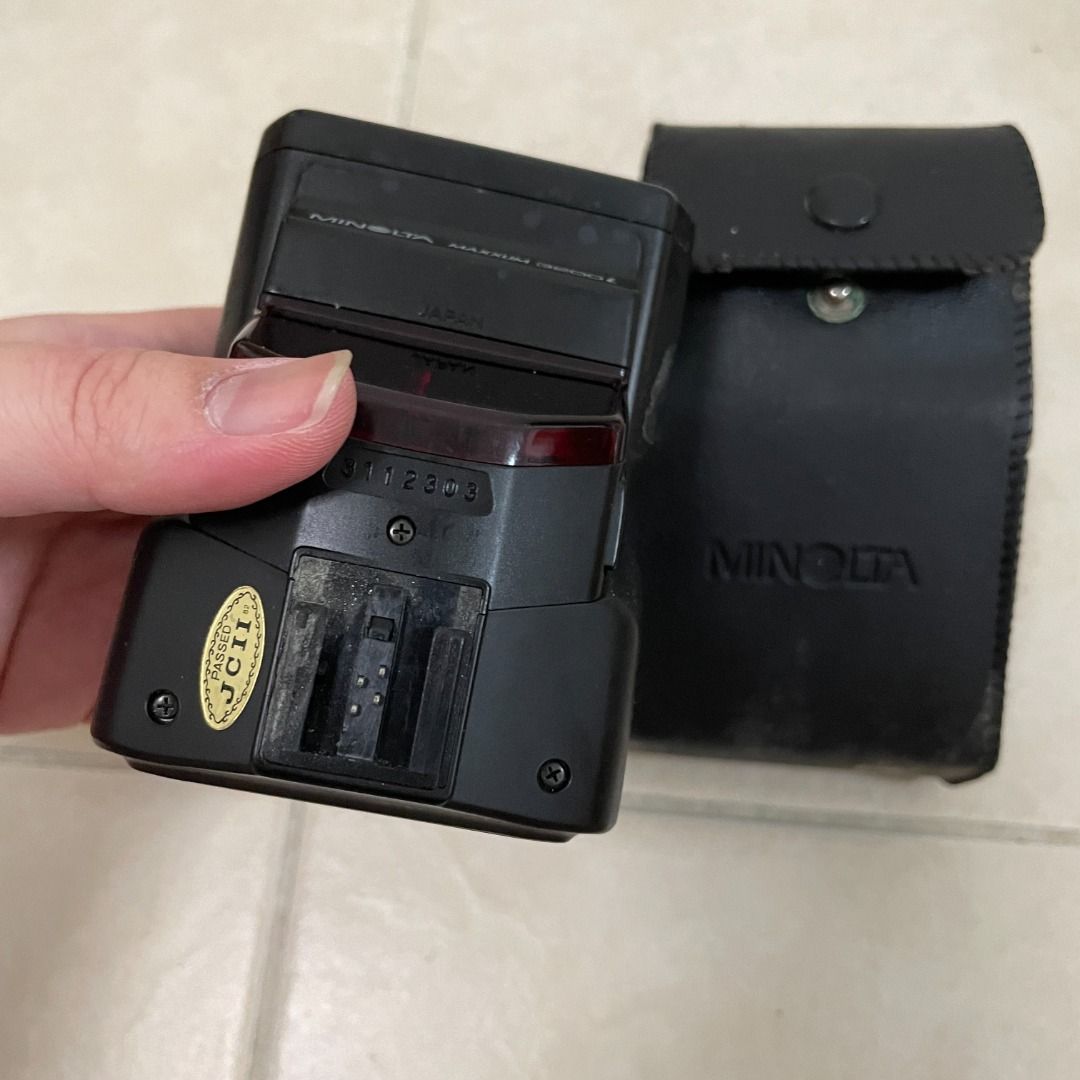 MINOLTA FLASH HEAD, Photography, Photography Accessories, Flashes on ...