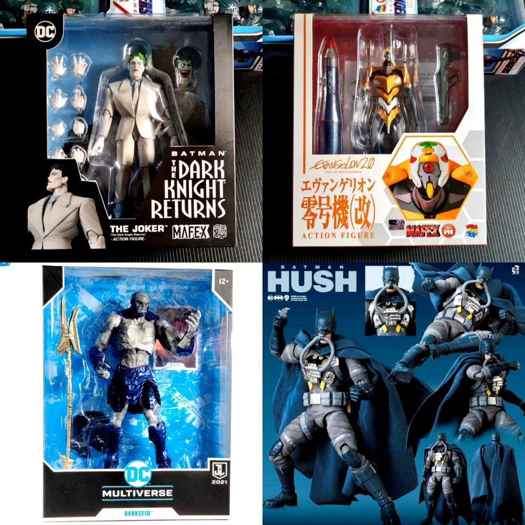 MISB DC Multiverse Justice League Deluxe 12" Darkseid, Mafex Stealth ...