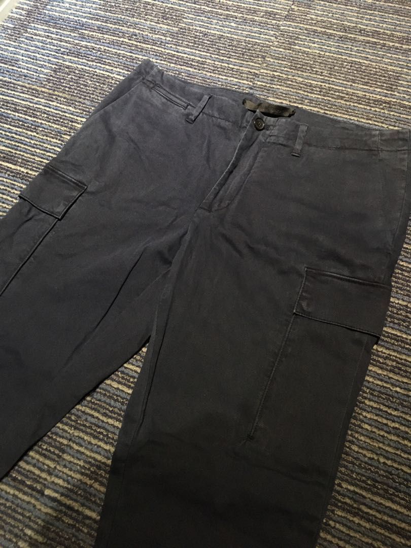 Mk cargo pants navyblue on Carousell