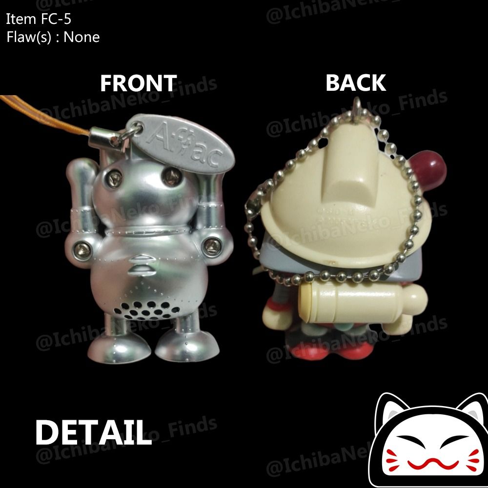 Mondo Mascot: Aflac Duck + PANDASZ: Fire Bear figure keychain, Hobbies ...