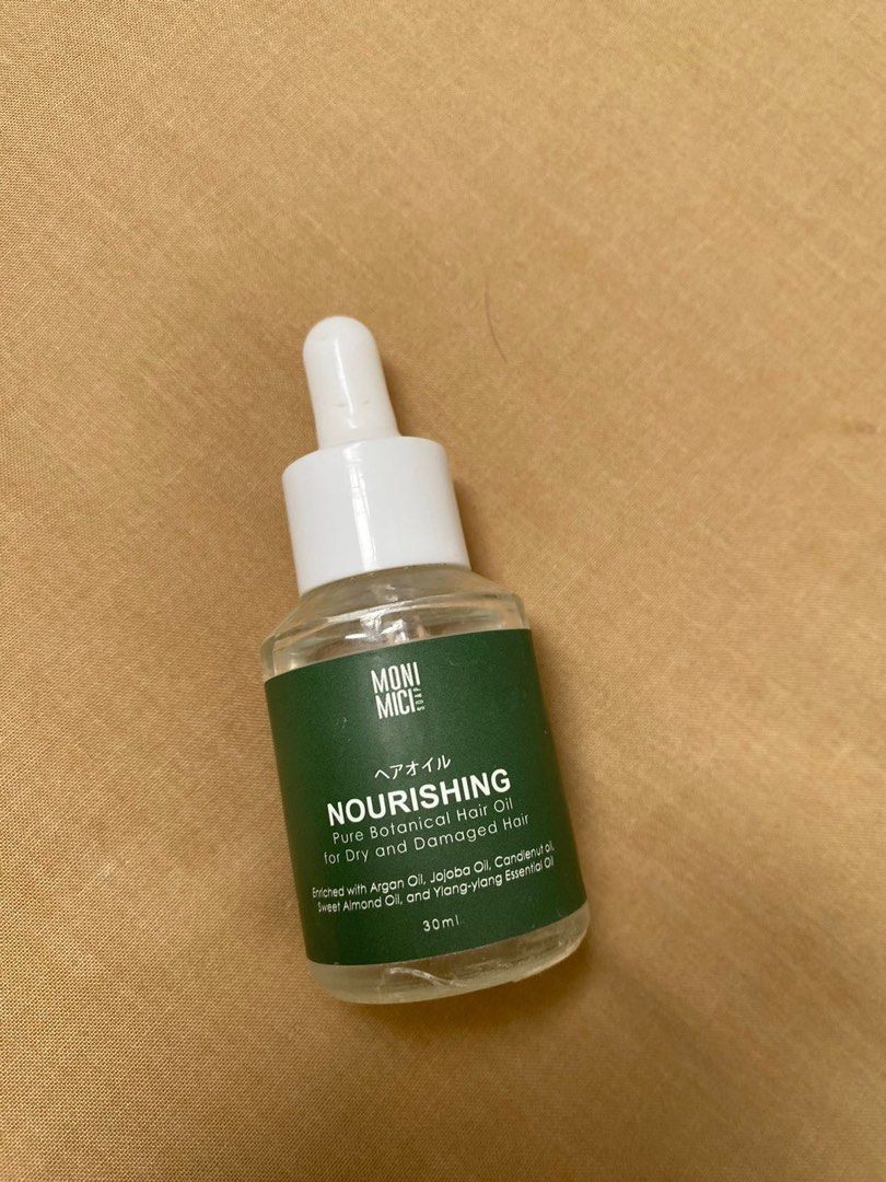 Moni Mici Hair Oil, Kesehatan & Kecantikan, Perawatan Rambut di Carousell
