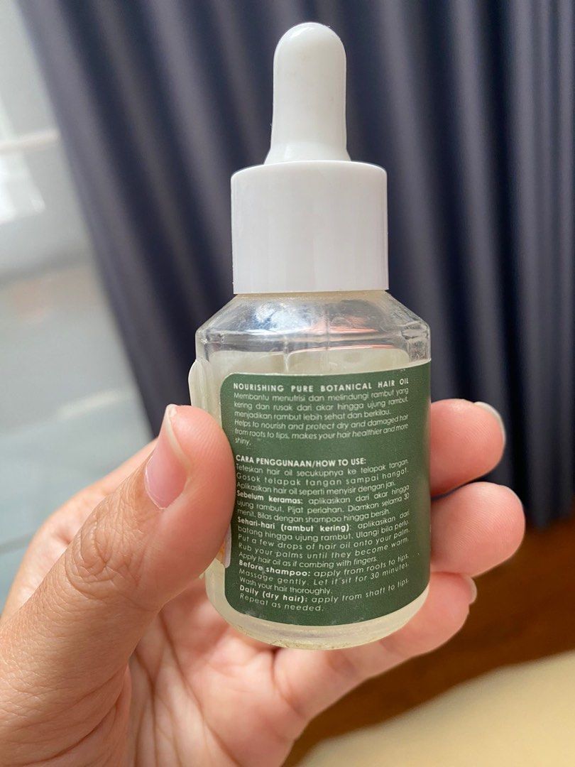 Moni Mici Hair Oil, Kesehatan & Kecantikan, Perawatan Rambut di Carousell