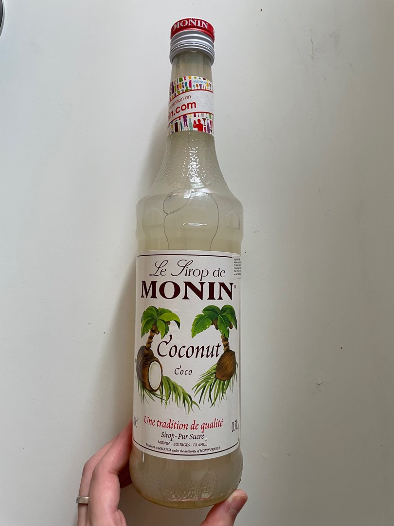 Monin Coconut, Food & Drinks, Beverages on Carousell