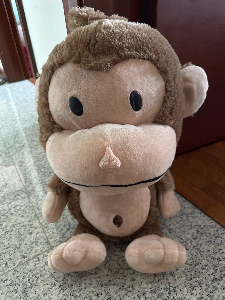 Monkey soft toy, Hobbies & Toys, Toys & Games on Carousell