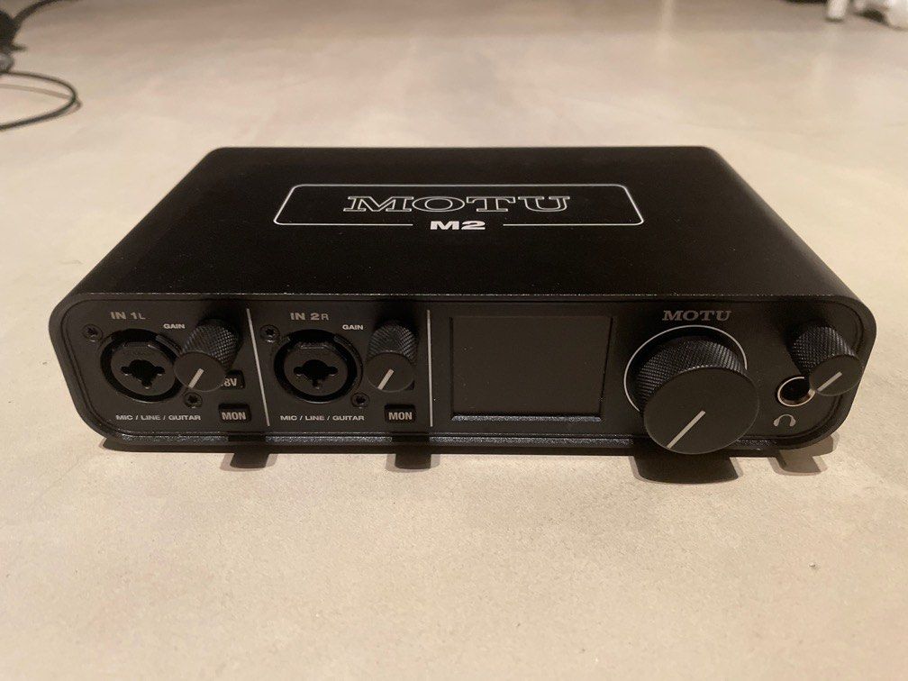 MOTU M2 USB Audio Interface, Audio, Other Audio Equipment on Carousell