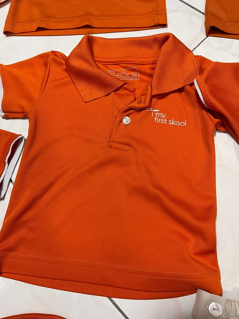 My first skool (mfs) uniform - girl xs, Babies & Kids, Babies & Kids ...