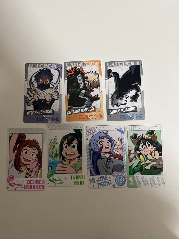 my hero academia cards mha bnha, Hobbies & Toys, Memorabilia ...