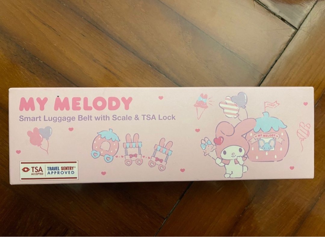 My melody Smart Luggage Belt with Scale and TSA Lock, 手提電話, 其他裝置 ...