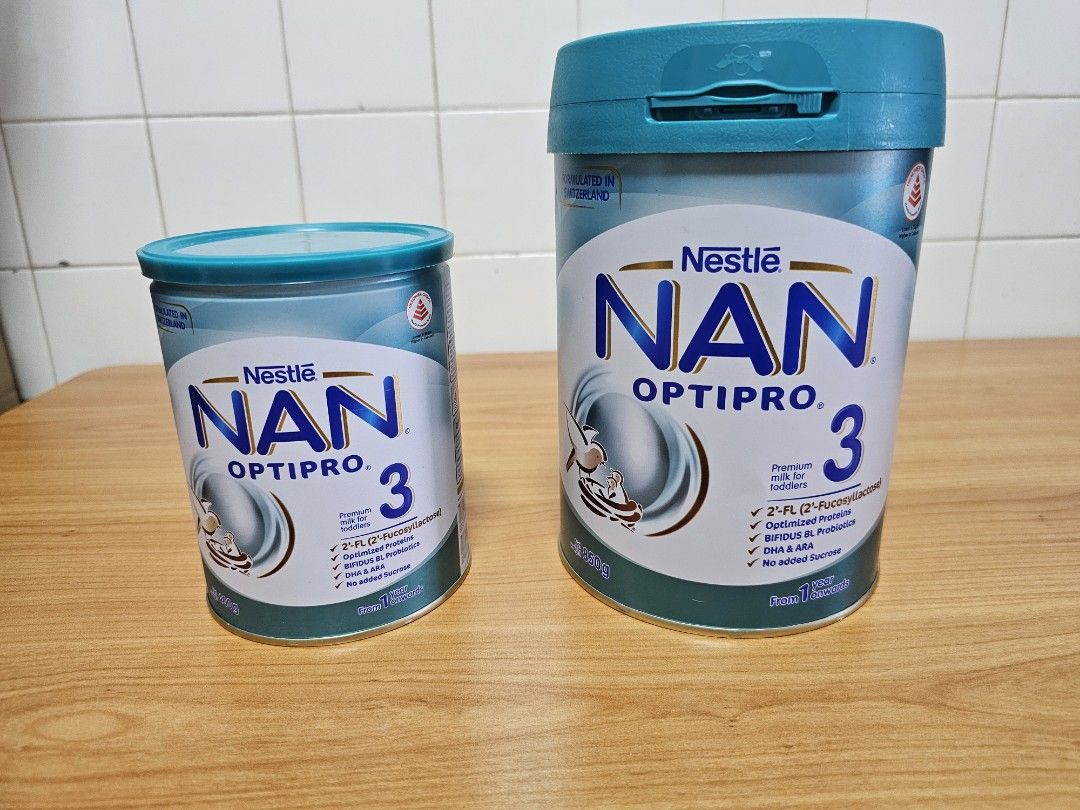 NAN Optipro Stage 3 400g & 850g, Babies & Kids, Nursing & Feeding ...