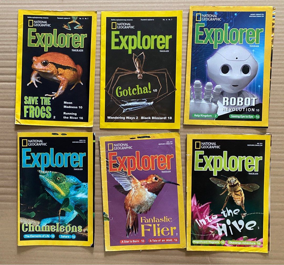 National Geographic Explorer, Hobbies & Toys, Books & Magazines ...