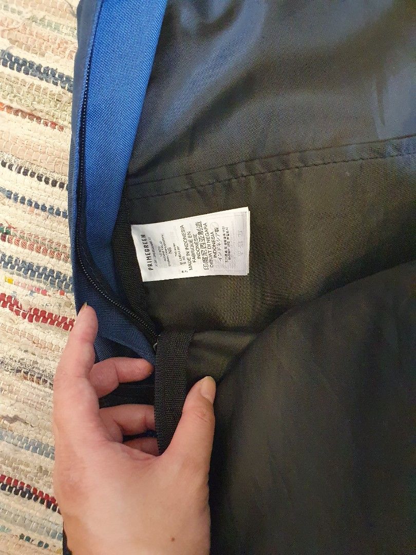 Navy blue Adidas backpack, Men's Fashion, Bags, Backpacks on Carousell