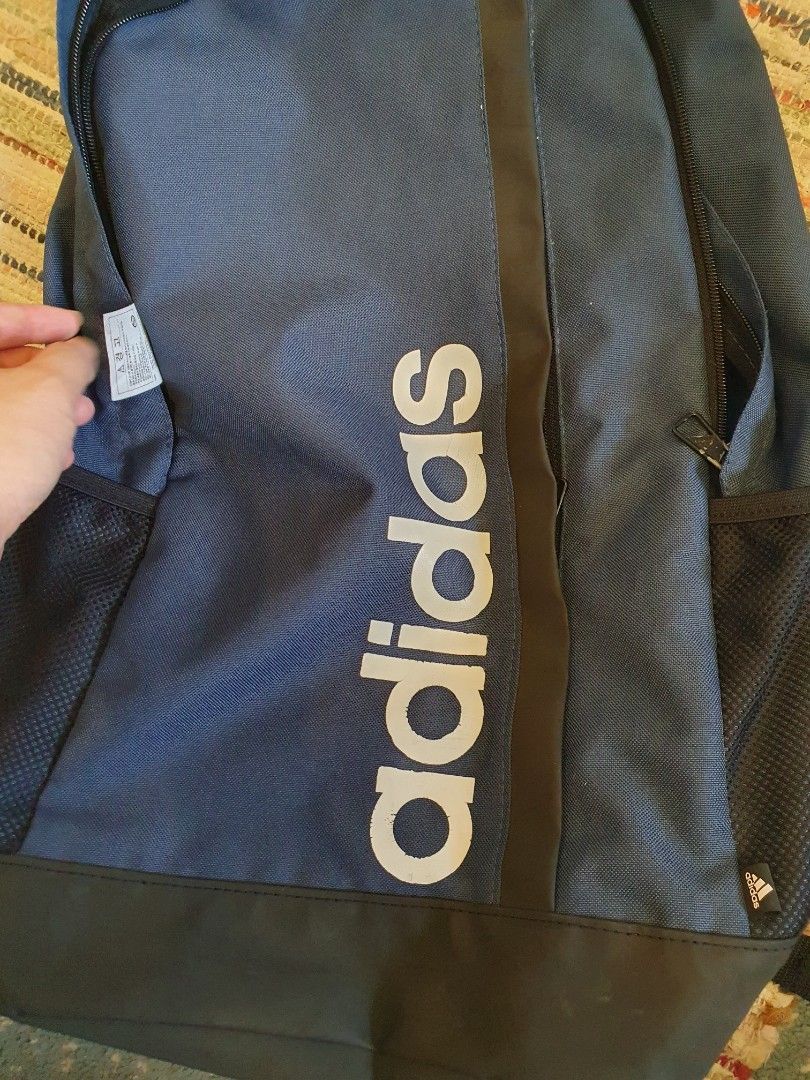 Navy blue Adidas backpack, Men's Fashion, Bags, Backpacks on Carousell