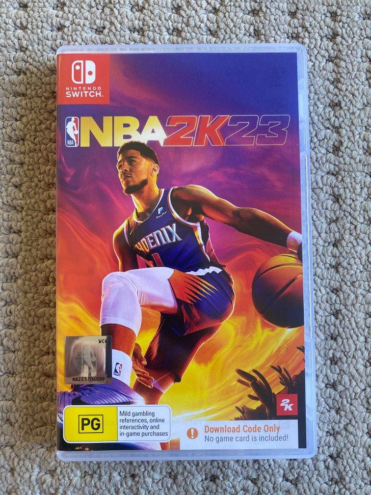 NBA 2K23 Nintendo Switch E-Game, Video Gaming, Video Games, Nintendo on ...
