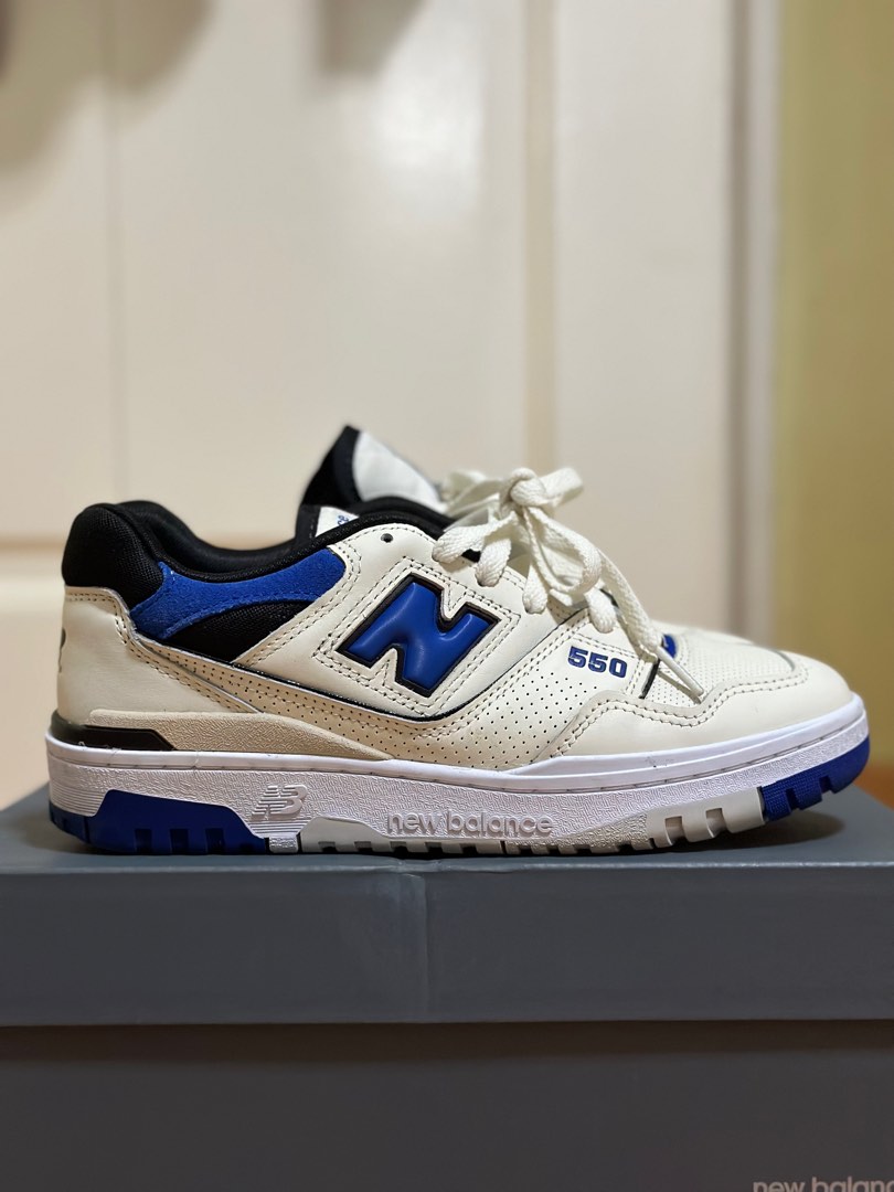 New Balance 550 Blue, Men's Fashion, Footwear, Sneakers on Carousell