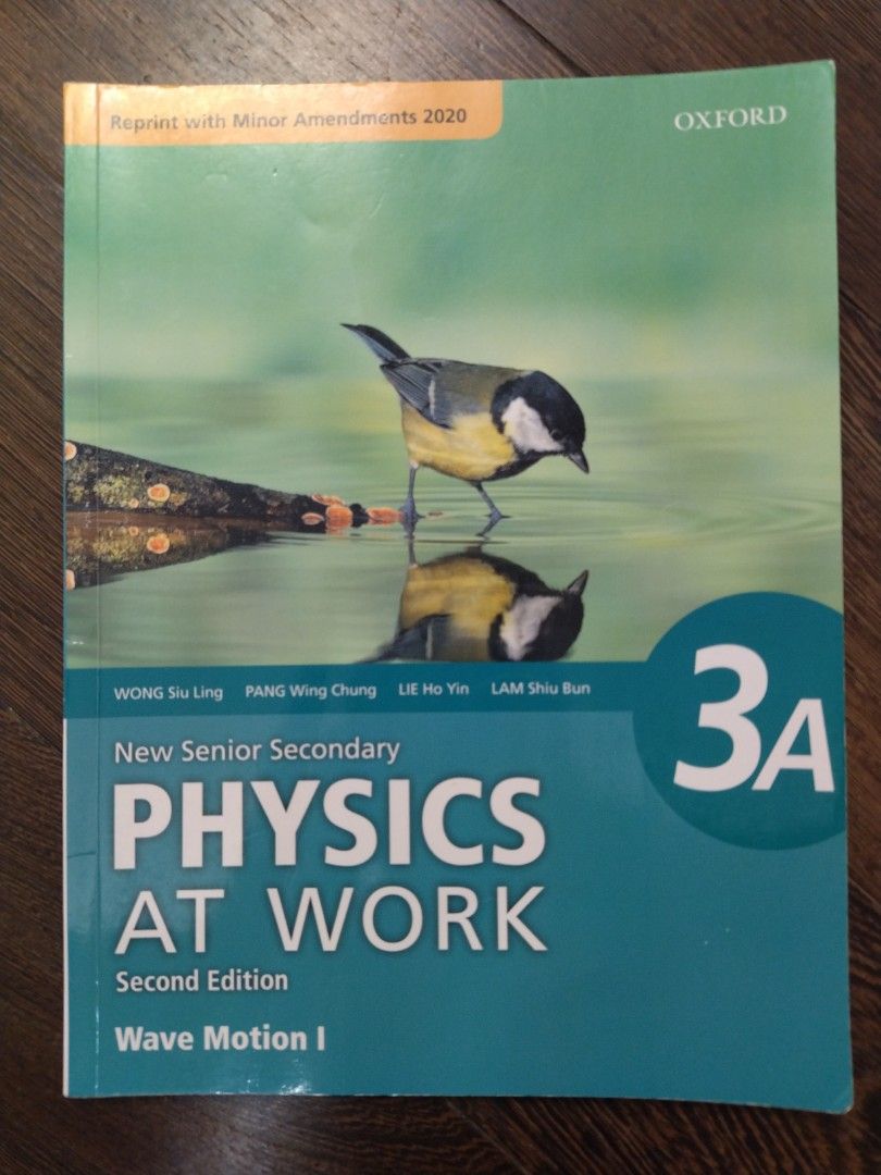 New Senior Secondary Physics at Work 3A, 興趣及遊戲, 書本 & 文具, 教科書 - Carousell