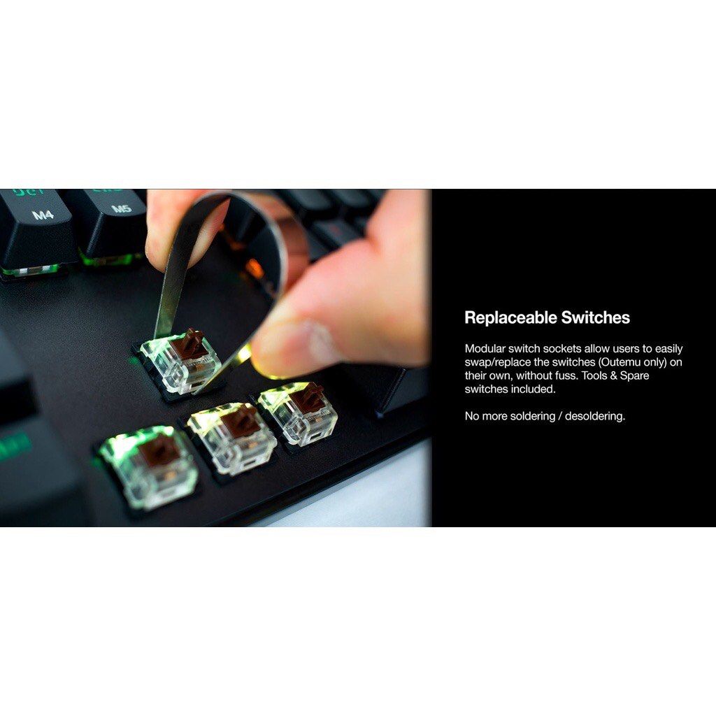 (New) Tecware Phantom RGB Backlight Mechanical Keyboard 87 Key ...