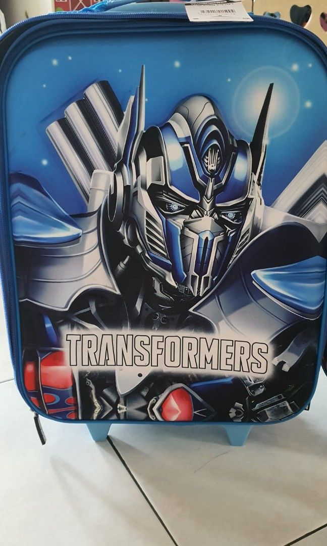 New Transformers trolley bag, Babies & Kids, Babies & Kids Fashion on ...