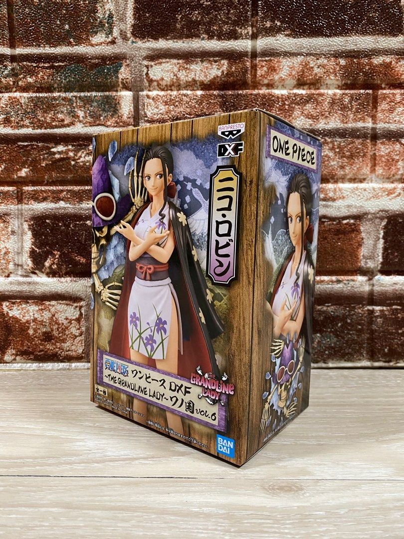 One Piece DXF The Grandline Lady Wano Country Vol.6 Nico Robin Figure Figurine Gold Toei ...