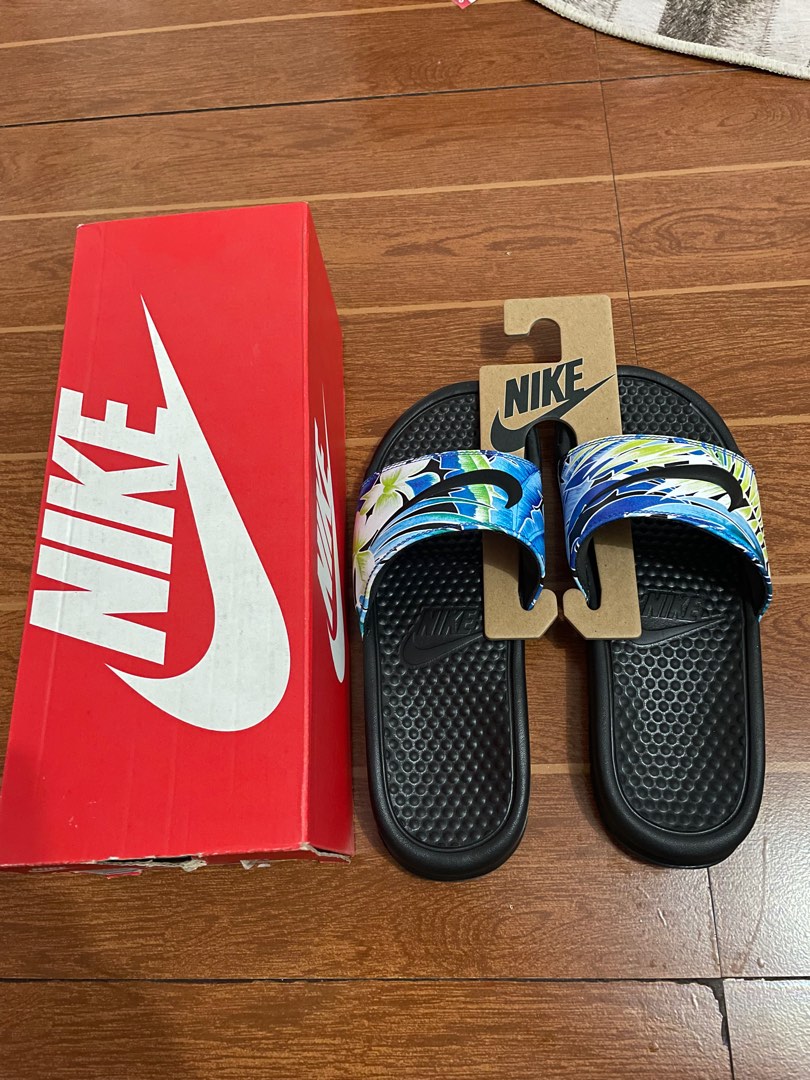 Nike Benassi JDI Print, Men's Fashion, Footwear, Slippers & Slides on ...