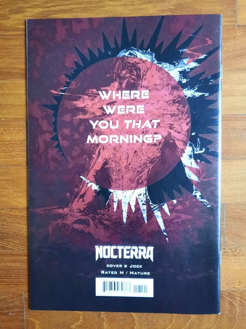 Nocterra #1 (2021 Jock variant cover), Hobbies & Toys, Books ...