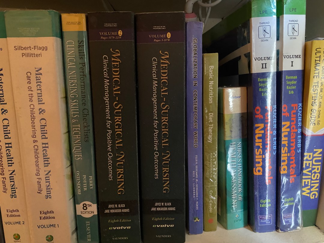 Nursing Books (for NLE review), Hobbies & Toys, Books & Magazines ...