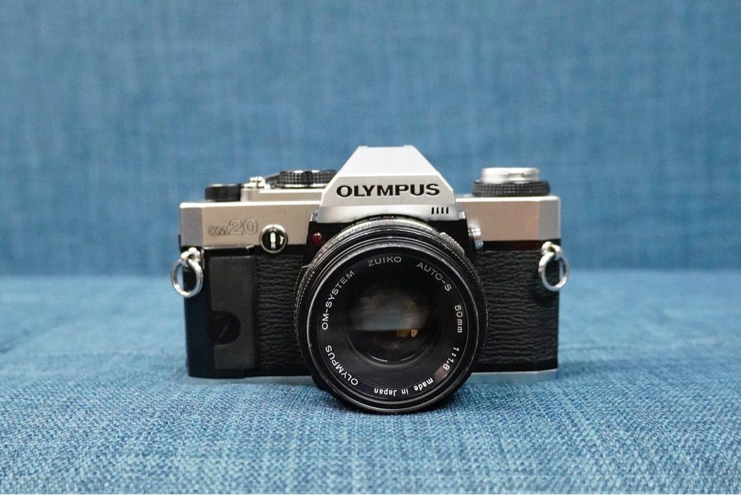 Olympus OM-20 Film Camera 50mm/f1.8, Photography, Cameras on Carousell