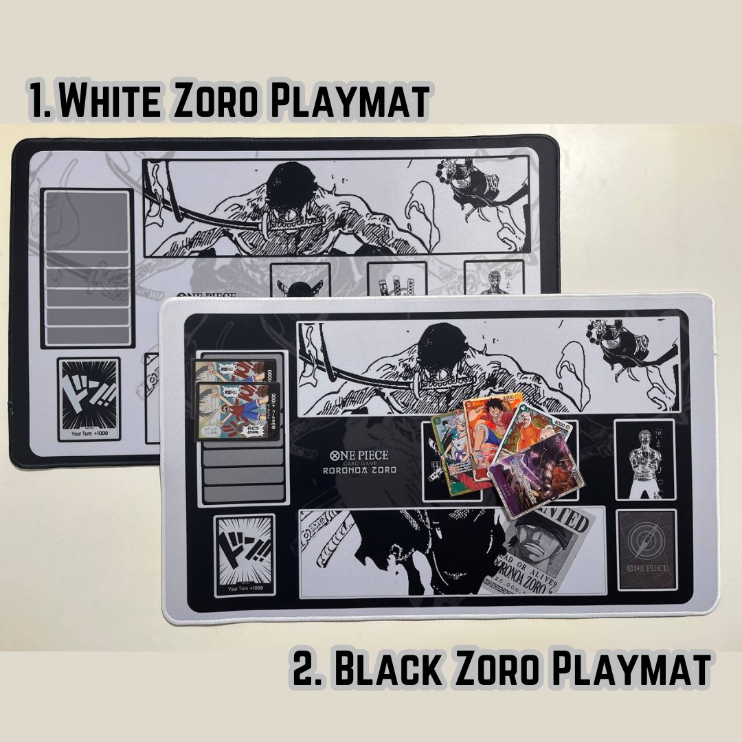One piece TCG playmat - Zoro playmat, Hobbies & Toys, Toys & Games on ...