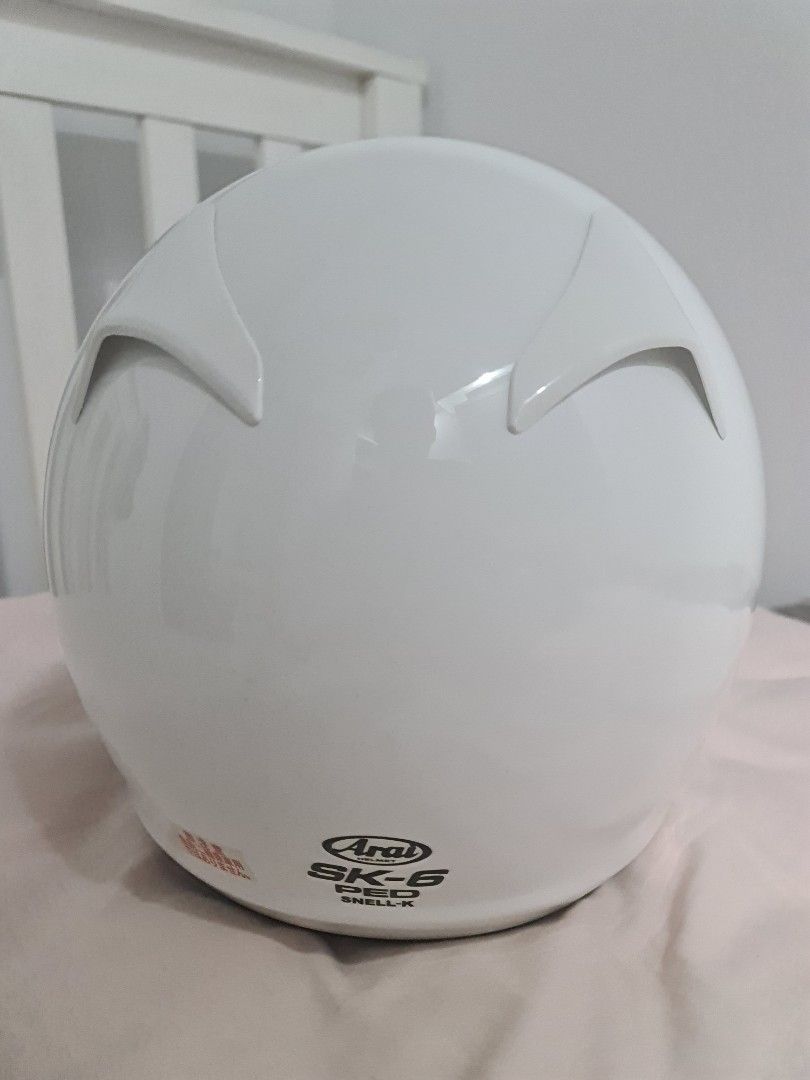ORIGINAL Arai Racing Helmet SK6 SK-6 GO Kart Karting FMV+ Tinted Visor Xl, Car Accessories ...